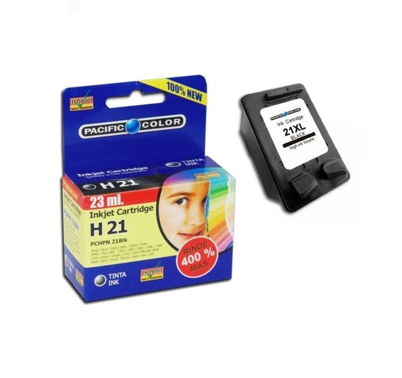 Tinta alternativa H21 Negro Para Hp – Pacific Color | Infopción